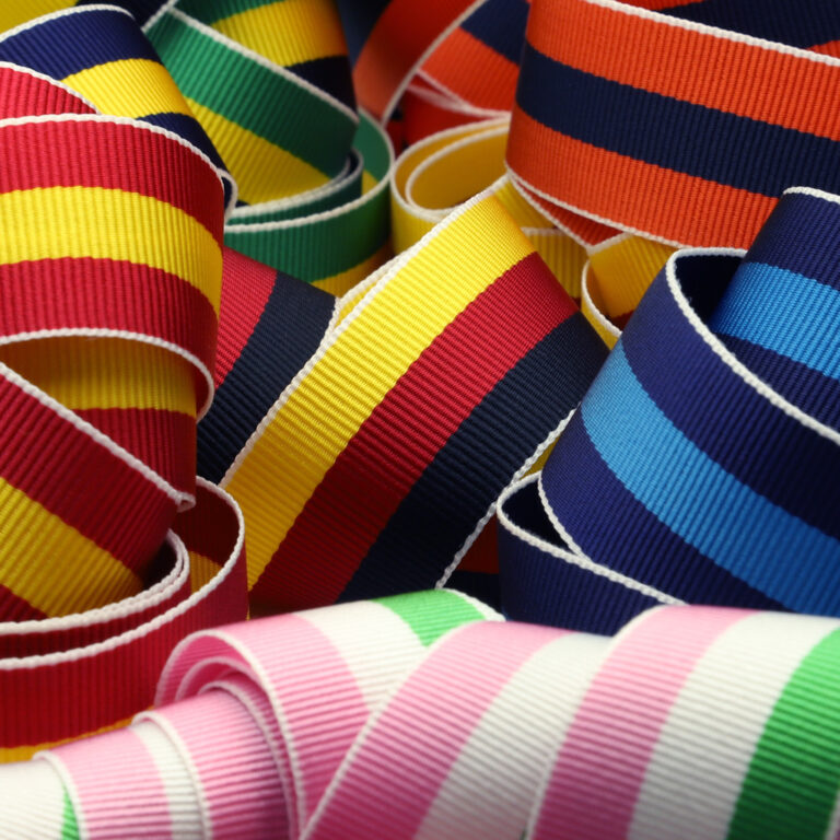 SHINDO (S.I.C.) Stripe Grosgrain Ribbon (SIC-1000)